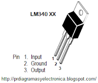 Producciones Rek, Diagramas y Electronica: Regulador Voltaje Fijo LM340XX