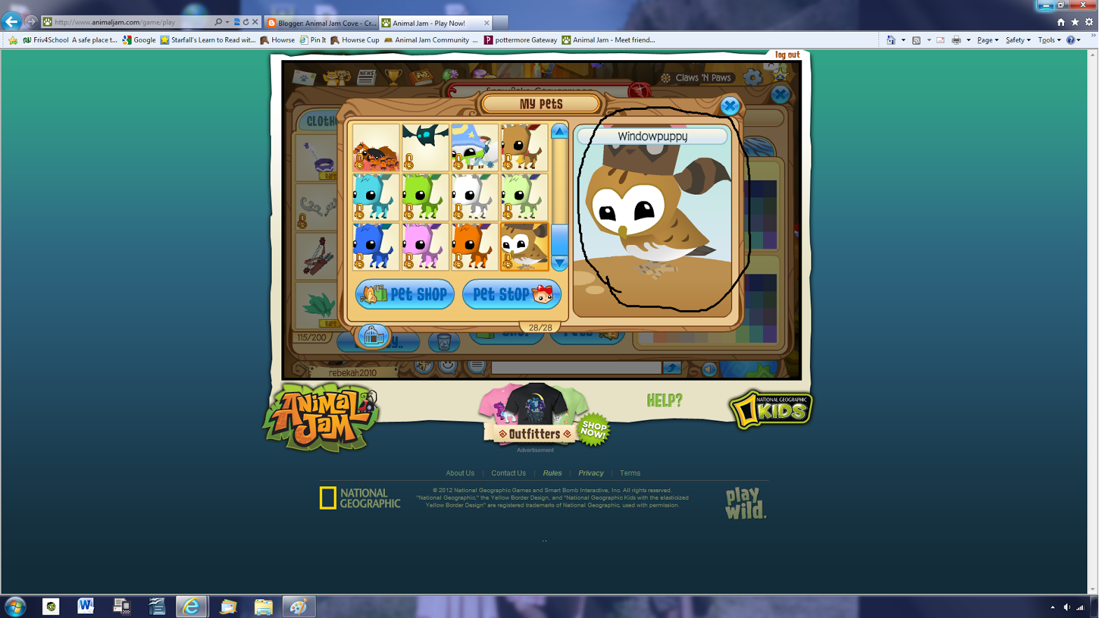 Animal Jam Cove: January 2013