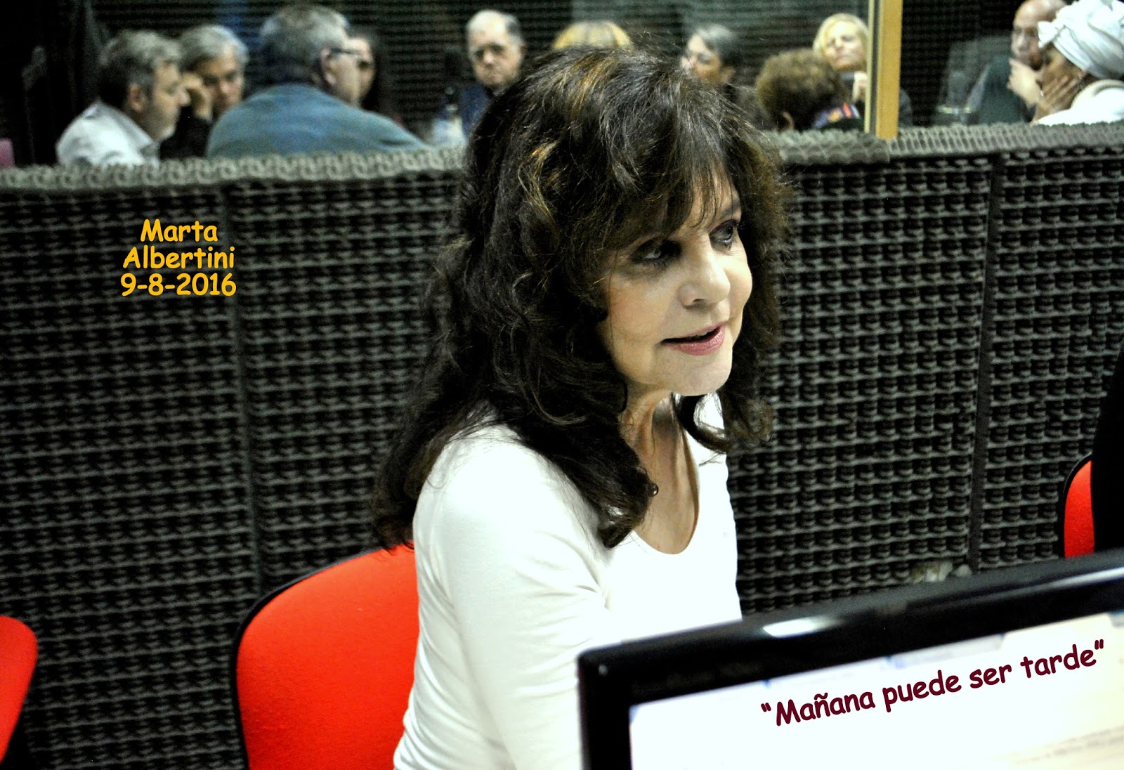 "Mañana puede ser tarde" (Programa de Radio): Prog. Nro. 322 >>> Marta Albertini en "Mañana ...