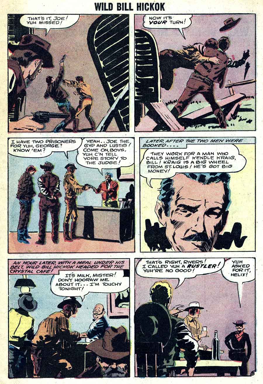 Wild Bill Hickok and Jingles #69 - Al Williamson art - Pencil Ink