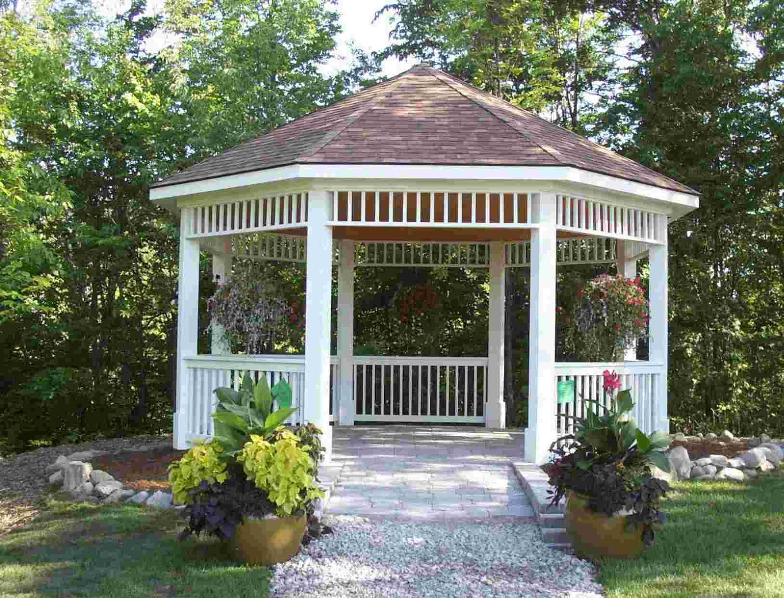 Two Men and a Little Farm: GAZEBO INSPIRATION THURSDAY