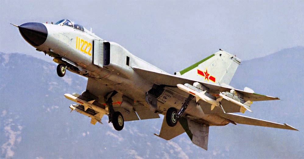 Aviones Caza y de Ataque: Shenyang J- 8 Finback
