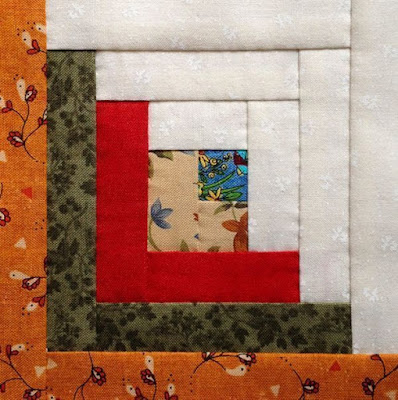 Tutoriales de Patchwork: TÉCNICA LOG CABIN