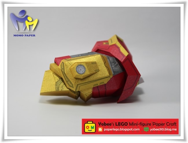 YOBEE'S LEGO MINI-FIGURE PAPER CRAFT: Making Hulkbuster Papercraft for ...