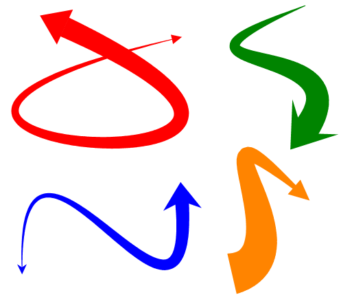 Picture to People: More advanced arrow drawing styles and configuration