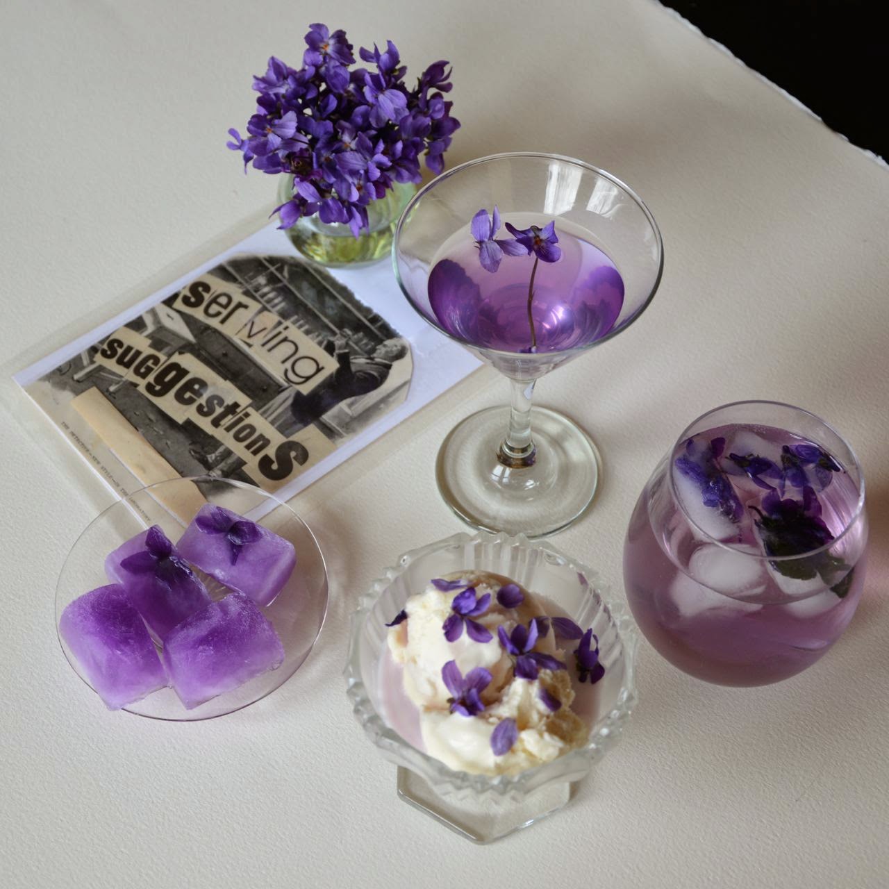 Foragefor... news: Violet Syrup Recipe