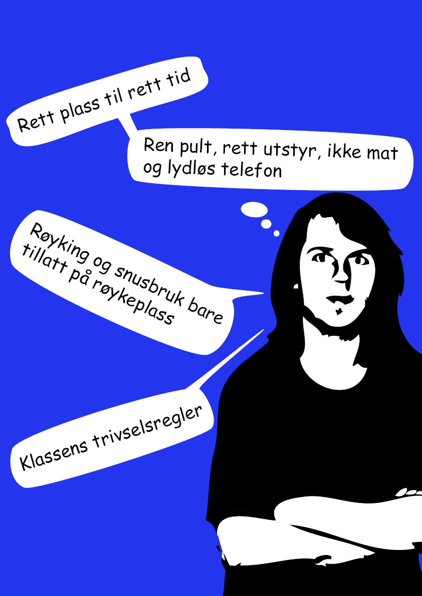 Marius: skoleregler (plakat)