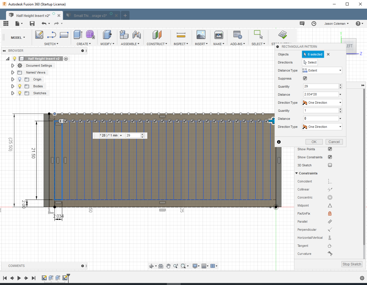 Using Fusion 360 to Design and then Print a Box Insert for Better ...