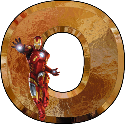 M. Michielin Alphabets: IRON MAN ALPHABET PNG, HOMEM DE FERRO ALFABETO ...