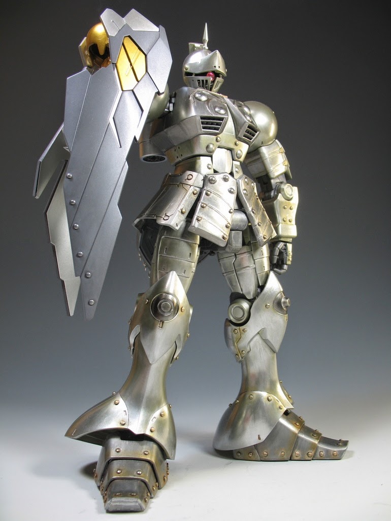 MG 1/100 YMS-15 Gyan "Knight" Custom Build - Gundam Kits Collection ...