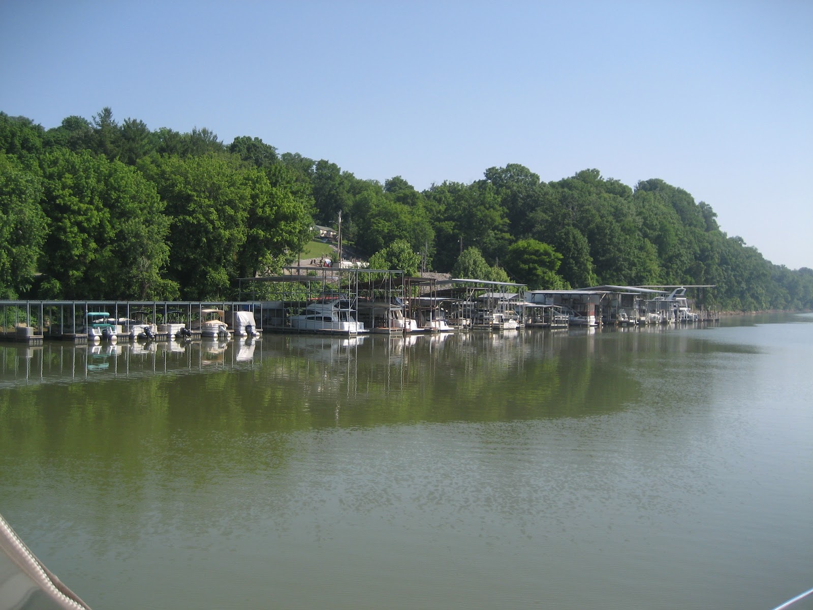 Swing Set: Clarksville, TN to Cheatham Lake and the Harpeth River