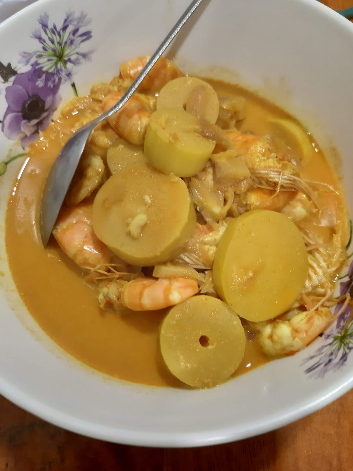 DANA: Resepi Kari rebung bersama udang