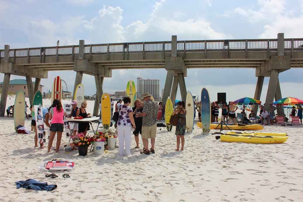 Lavon Wiggins Memorial Service and Paddle Out 07/07/12