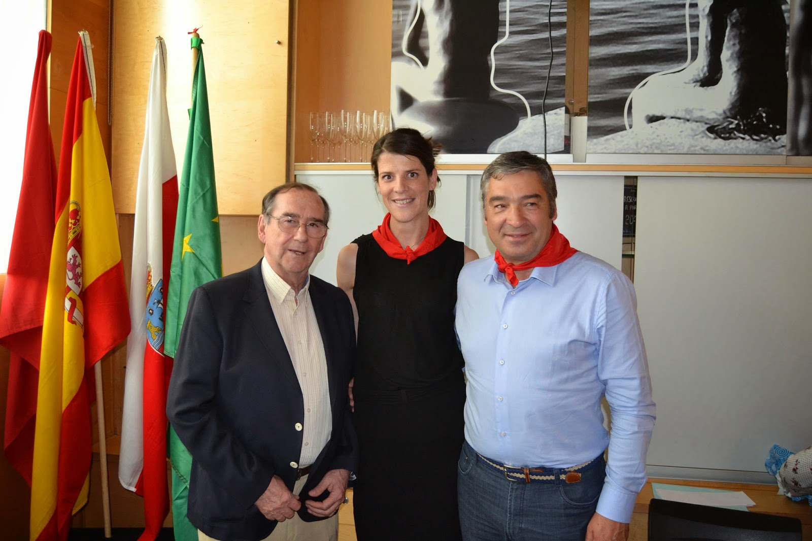 Torrelavega, cruce de caminos: Piélagos: El alcalde y Ruth Beitia ...