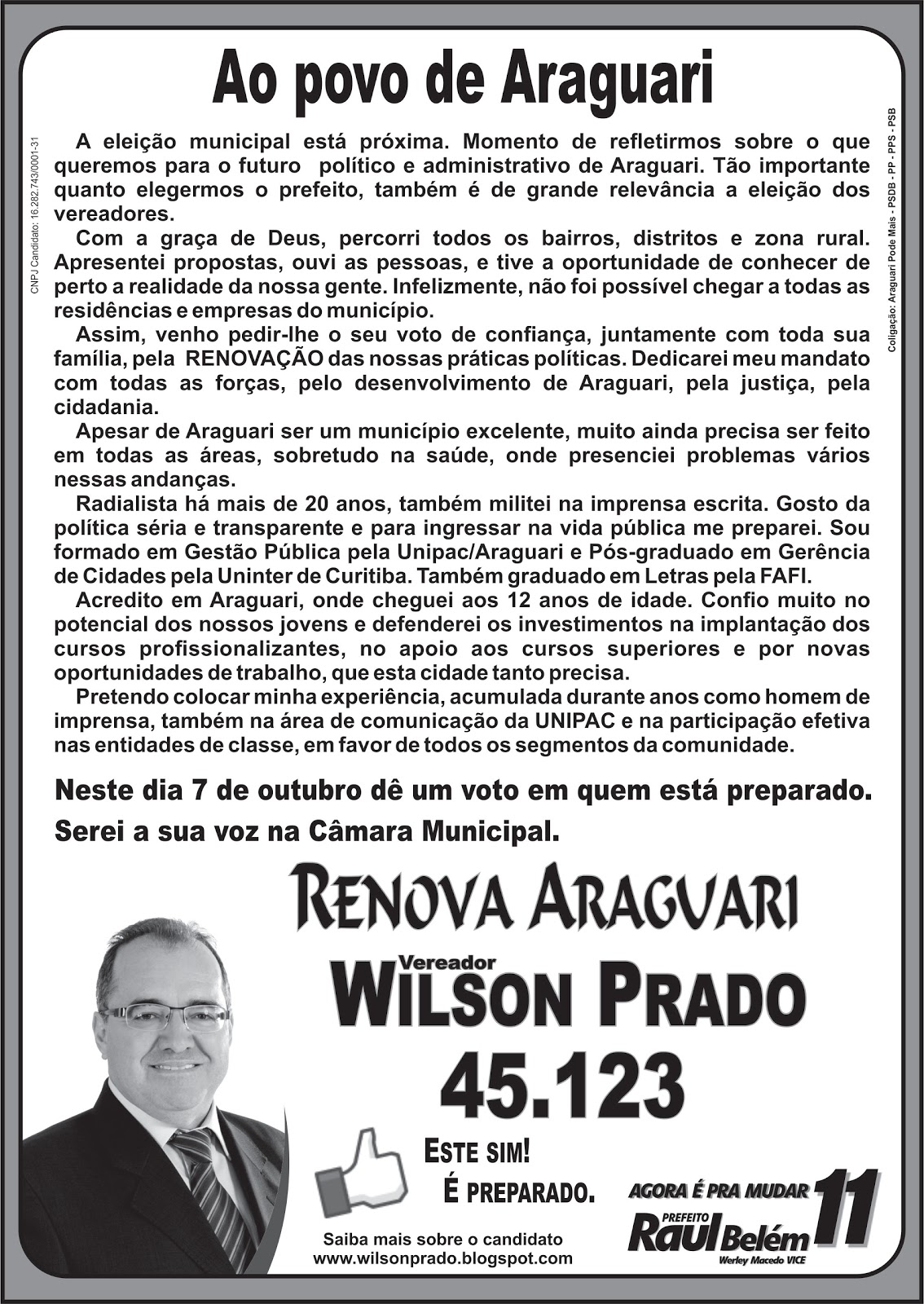 WILSON JOSÉ PRADO