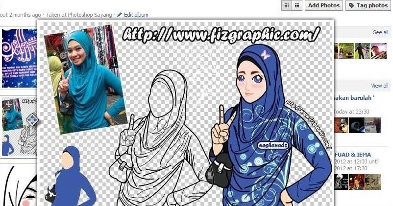 Fizgraphic: Tutorial Komputer - Facebook Photo Zoom Bila Cursor Sentuh