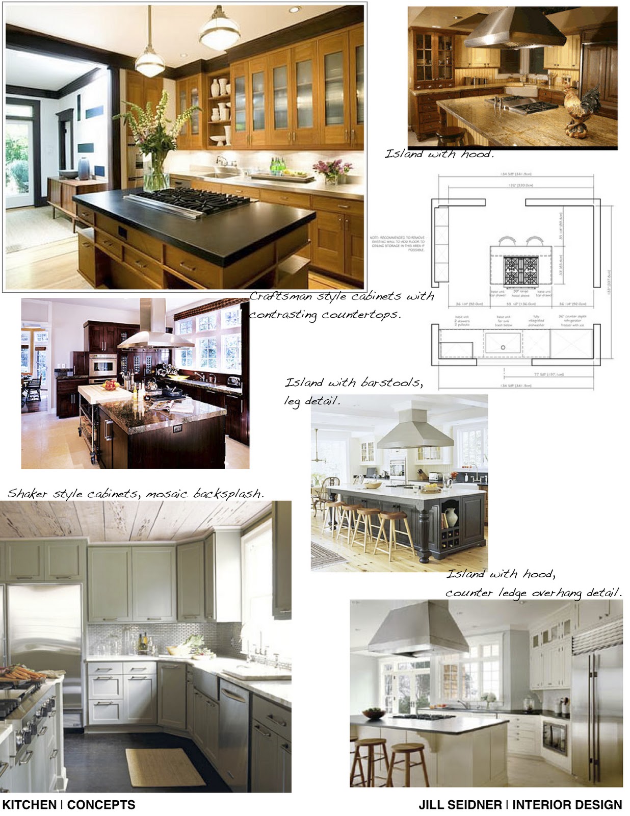 Jill Seidner Interior Design: Yang & Jean Kitchen