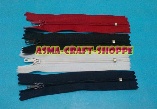 10cm / 4 inch zip | Craft Shoppe
