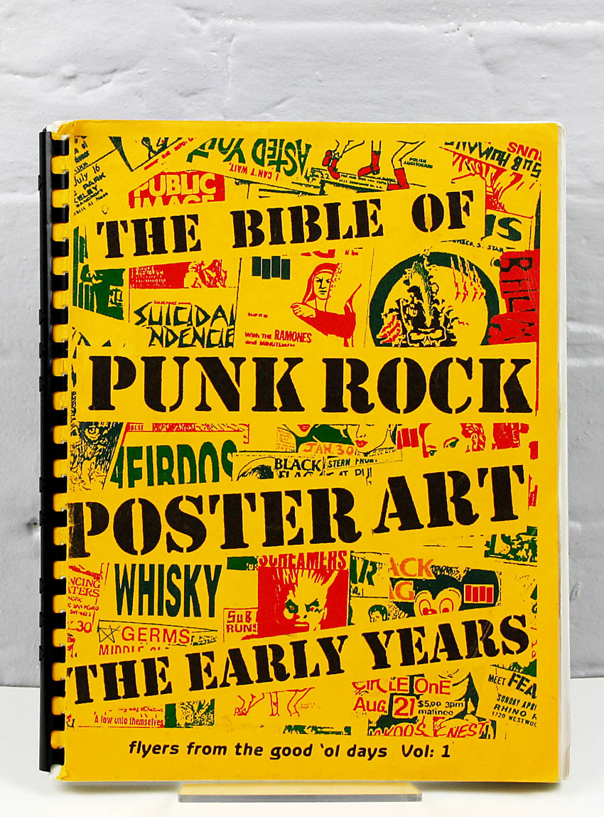 november-books: The Bible of Punk Rock Poster Art: the Early Years