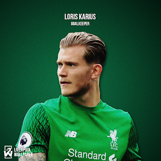 Karius In Green Goalkeeper Liverpool Kit Wallpaper - Liverpool Wallpaper