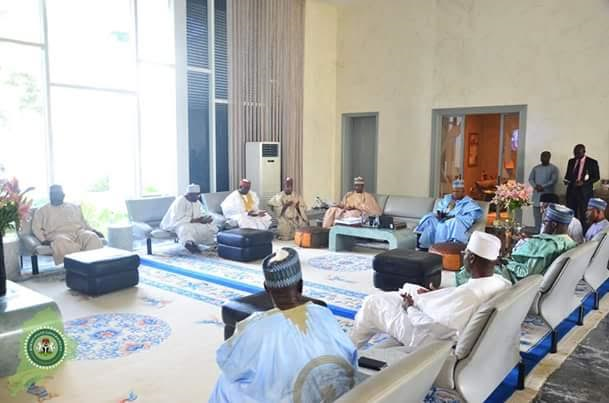 Photos: Maiduguri billionaire Alhaji Mohammed Indimi receives Gov ...