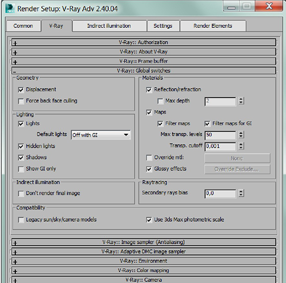 araptuts: V-Ray:Frame buffer ayarları