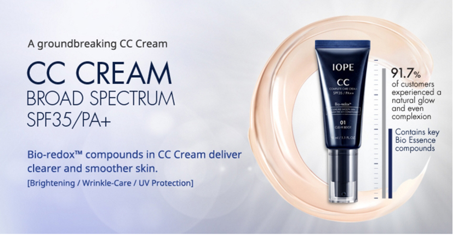 Korea Beauty Blog: [IOPE] CC Cream Broad Spectrum SPF35 PA++ 35ml / by Amore Pacific