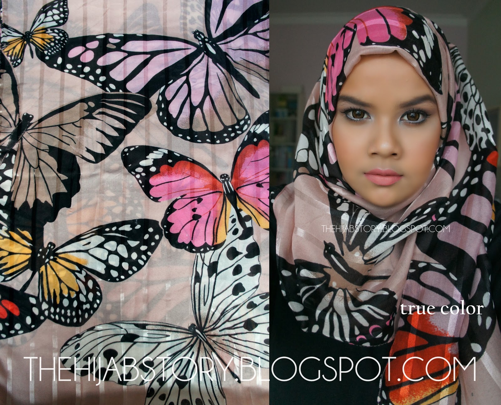 The Hijab Story, Your Online Hijab Store: Fairy Butterflies Cotton Shawl