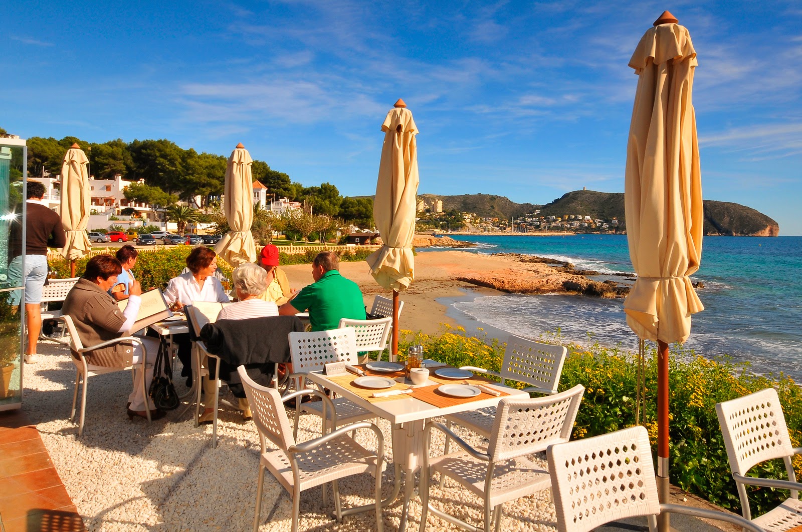 Chamizo Moraira / Platgetes Moraira From Bar Rocas Now El Chamizo Mapio ...