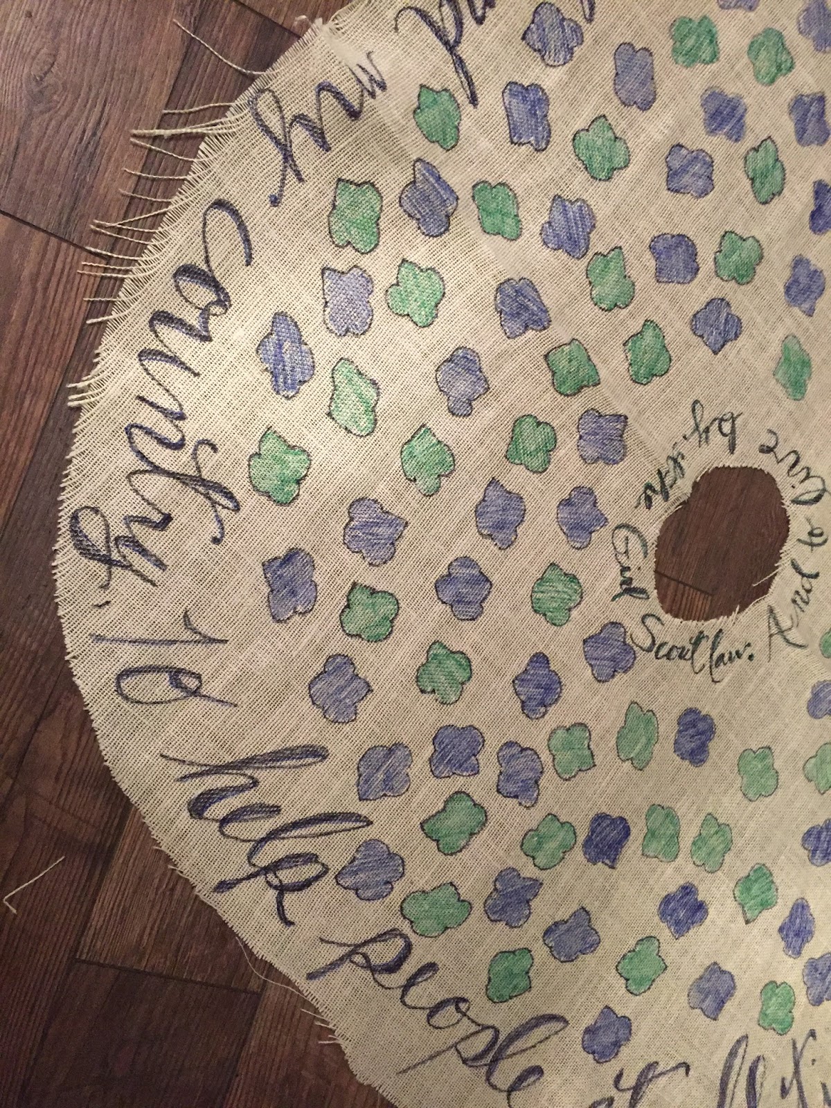 Girl Scout Promise Tree | The Dabbling Crafter