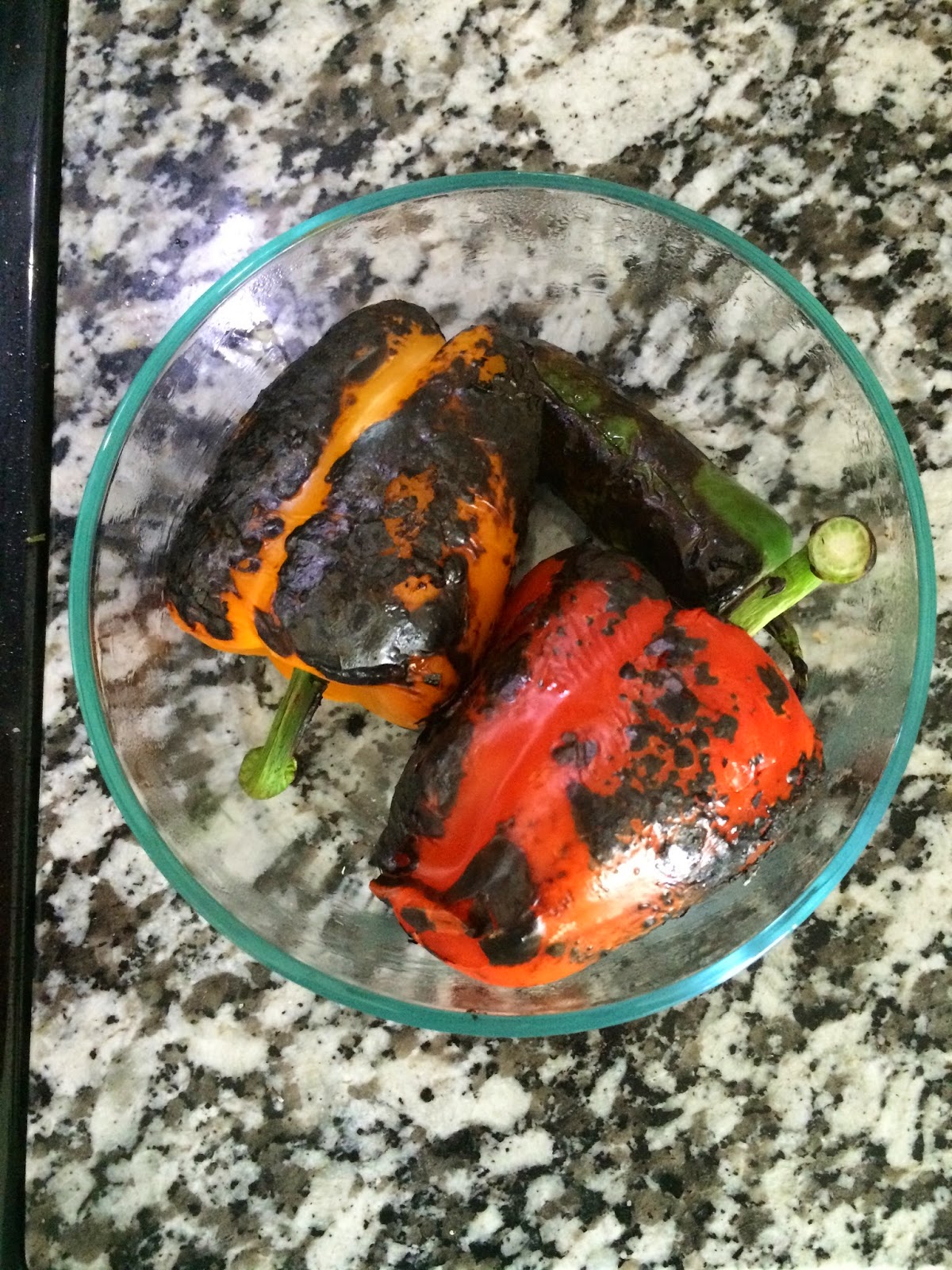 Little Chef Ashley : How To Char-Roast Peppers