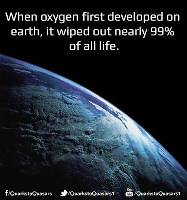 Biological-Freak: 演化史上的氧氣大浩劫(The Oxygen Catastrophe) 10-08-2018