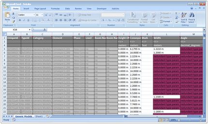 Revit Add-Ons: Revit Excel Link