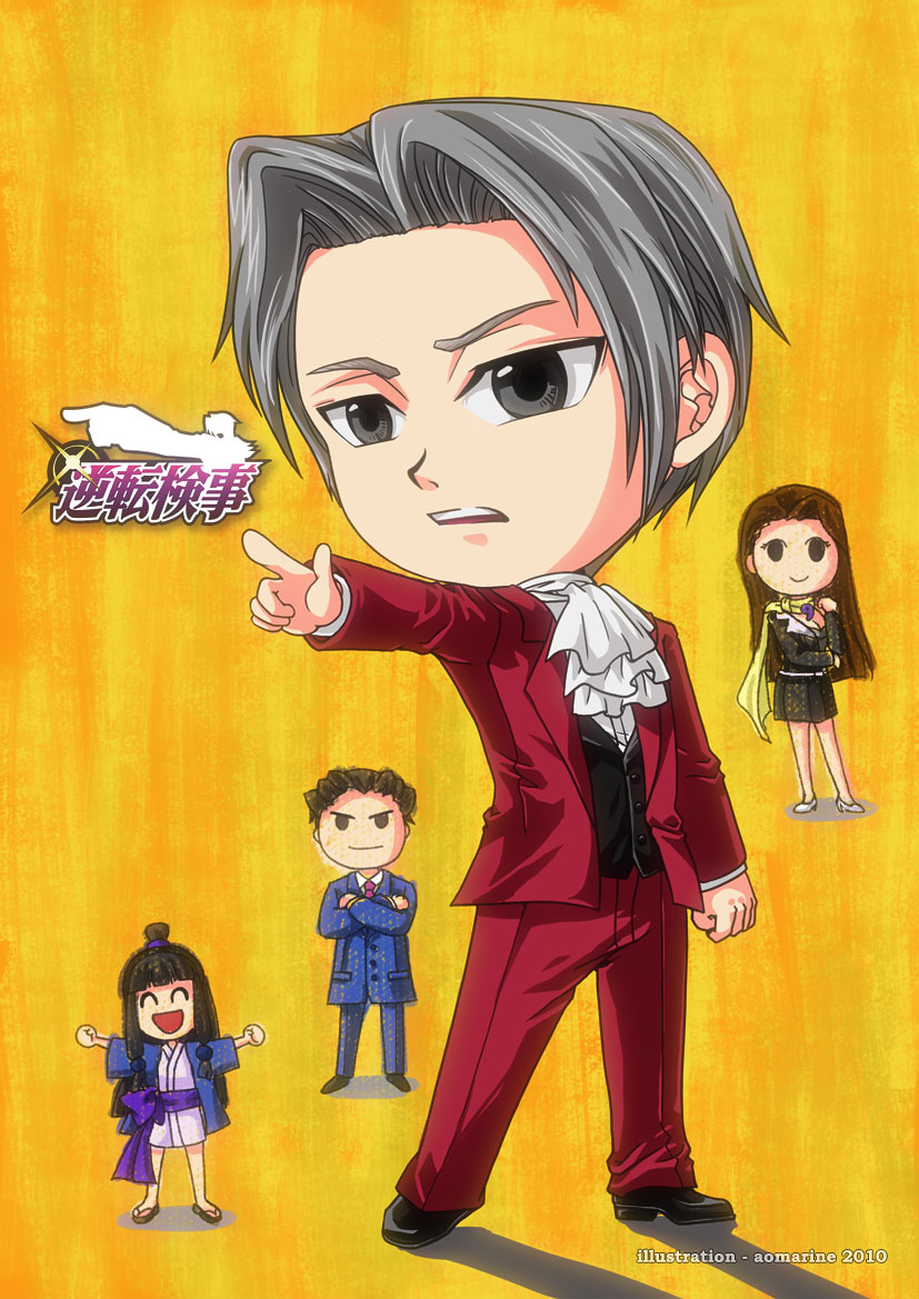 Video Game After Life: Ace Attorney Series Fan Art