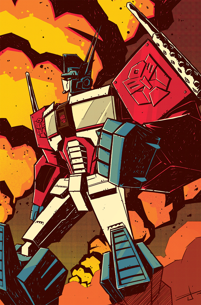 Disaster Year: 20XX: Optimus Prime by Josh Burcham
