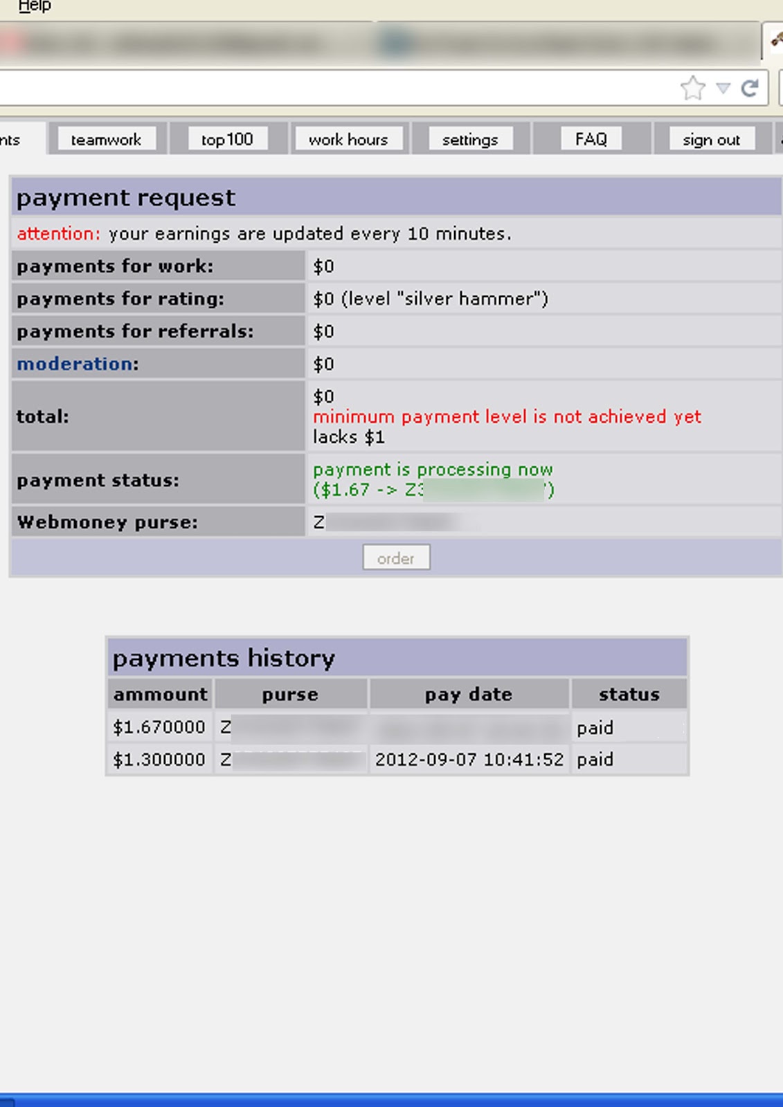 Earning Tips & Tricks: Payment Proof