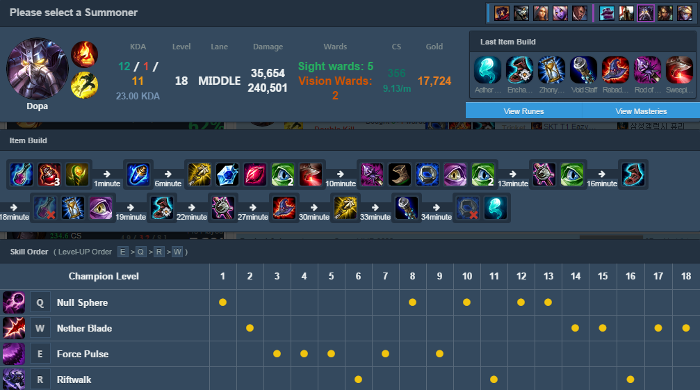 LOL ESPORTS STREAM: 682: Dopa (Apdo) - Kassadin vs Viktor Mid Lane ...