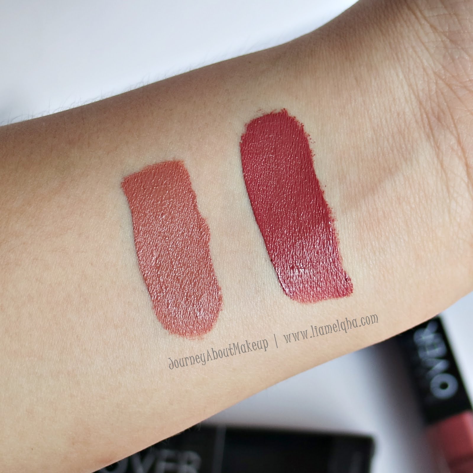 Review: Make Over Intense Matte Lip Cream Posh dan Couture || Liamelqha ...