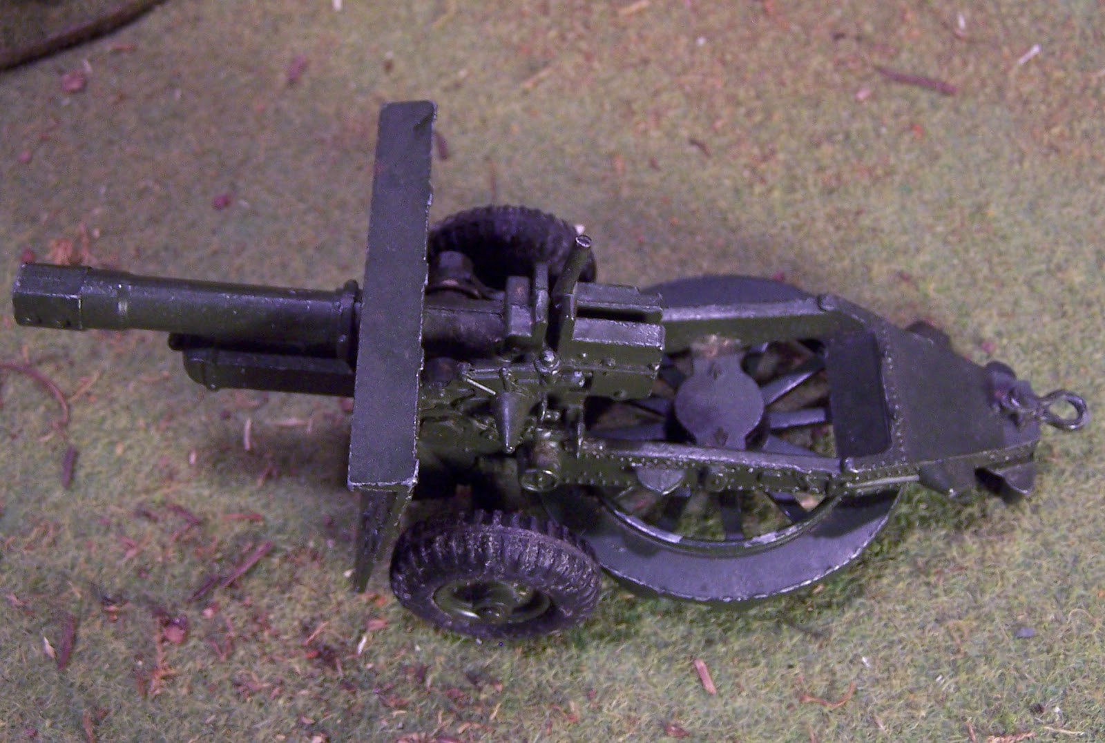 WWII Plastic Toy Soldiers: British Artillery
