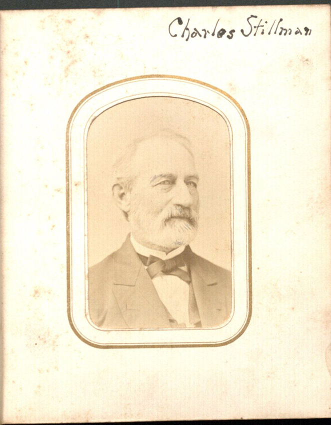 Colorized Fotos: 1864 photo of Charles Stillman