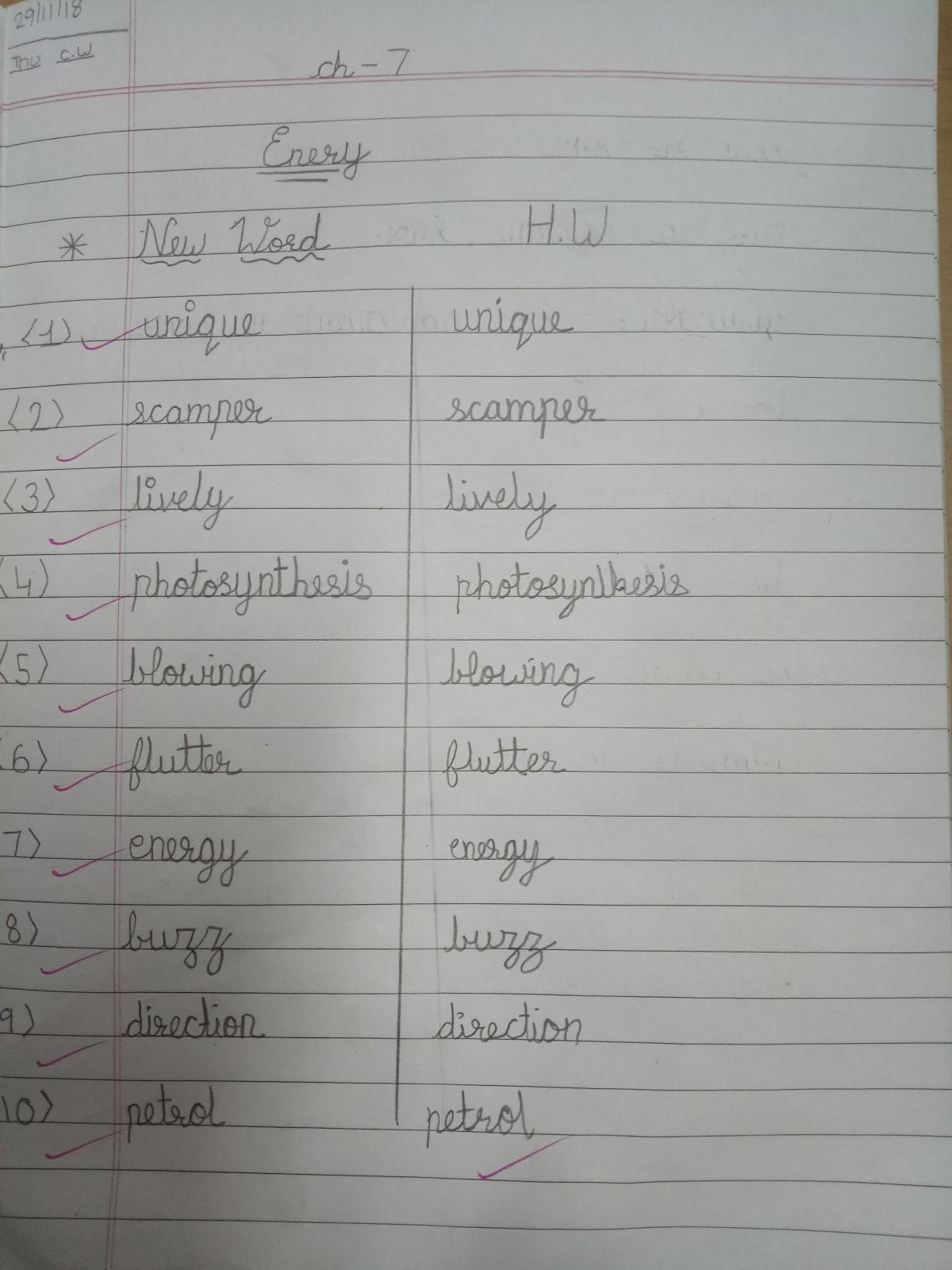 PIS BARODA STD-3: Evs-Energy(notebook and workbook)