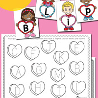 Free Valentine's Day Printables for Kids | Totschooling - Toddler ...