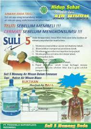 Harga Air Kesehatan Suli 5 - 0812 8845 1318: Suli 5 Plus - 0812 8845 ...