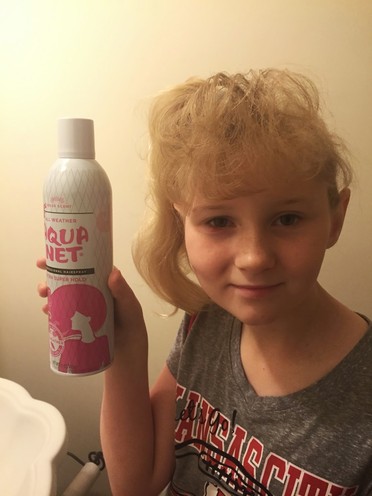 her Little Ways: Big Bangs and Aqua Net