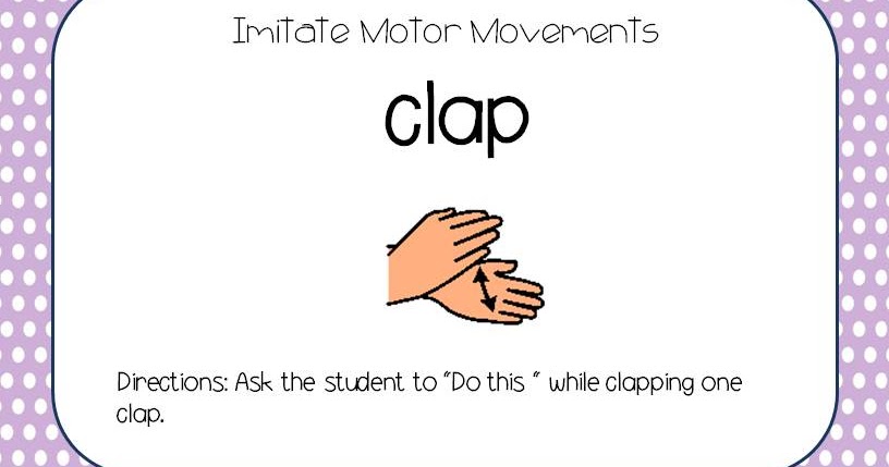 Autism Classroom: Do this........Nonverbal imitation for students with ...