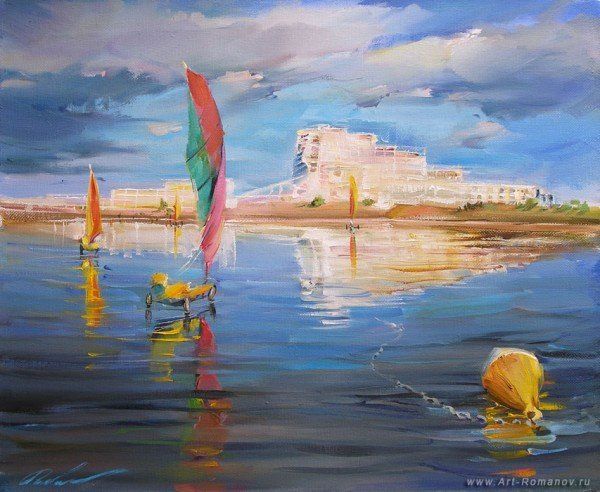 Roman Romanov, 1966 ~ Landscape painter | Tutt'Art@ | Pittura ...