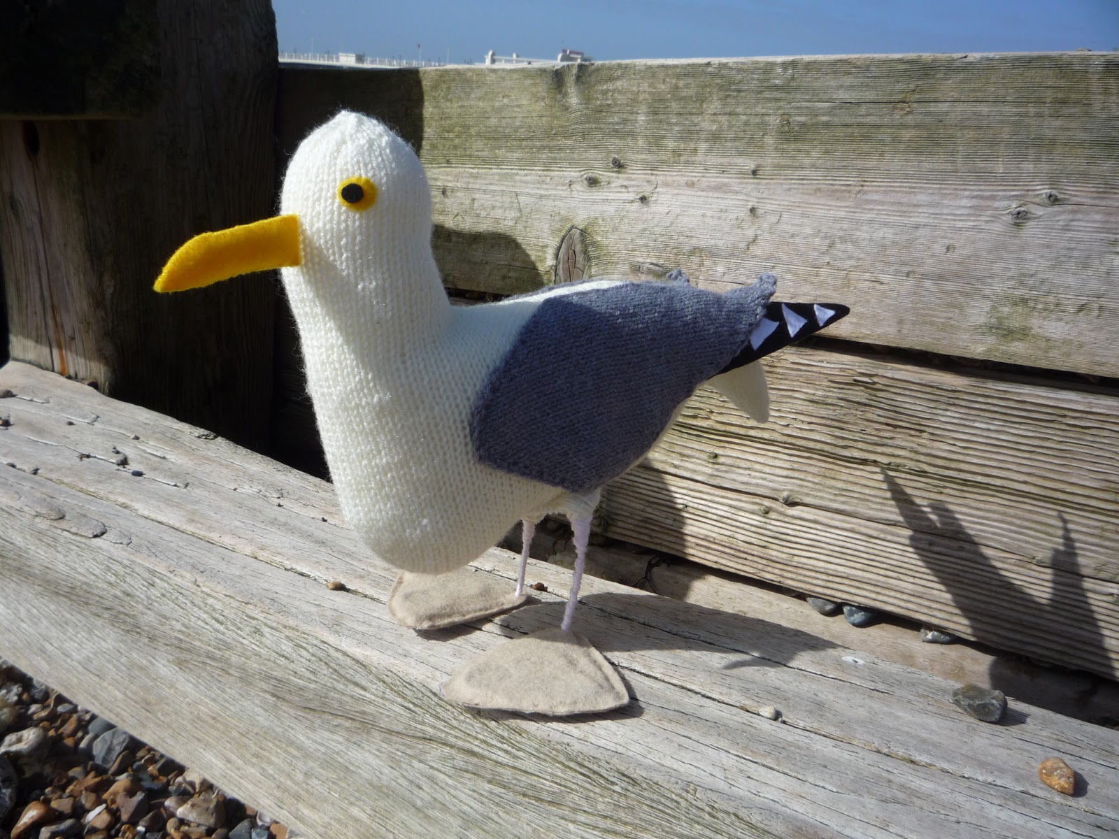 Knit for Victory: Worthing seagull