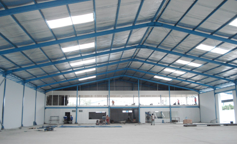 KONSTRUKSI PABRIK ~ ATAP UPVC GOLDEN ROOF 085280647743/087883695179