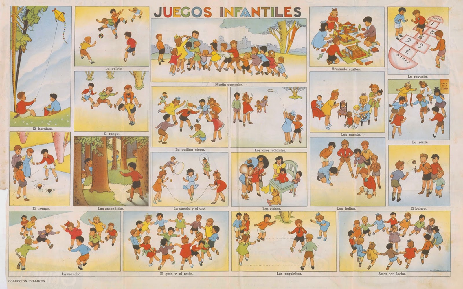 Itinerarios Lúdicos: JUEGOS DEL PASADO Y DEL PRESENTE