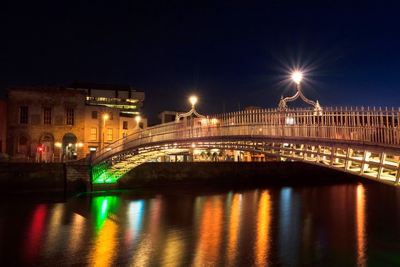 Beautiful Bridge Scene At Night 4u HD Wallpaper - all 4u wallpaper